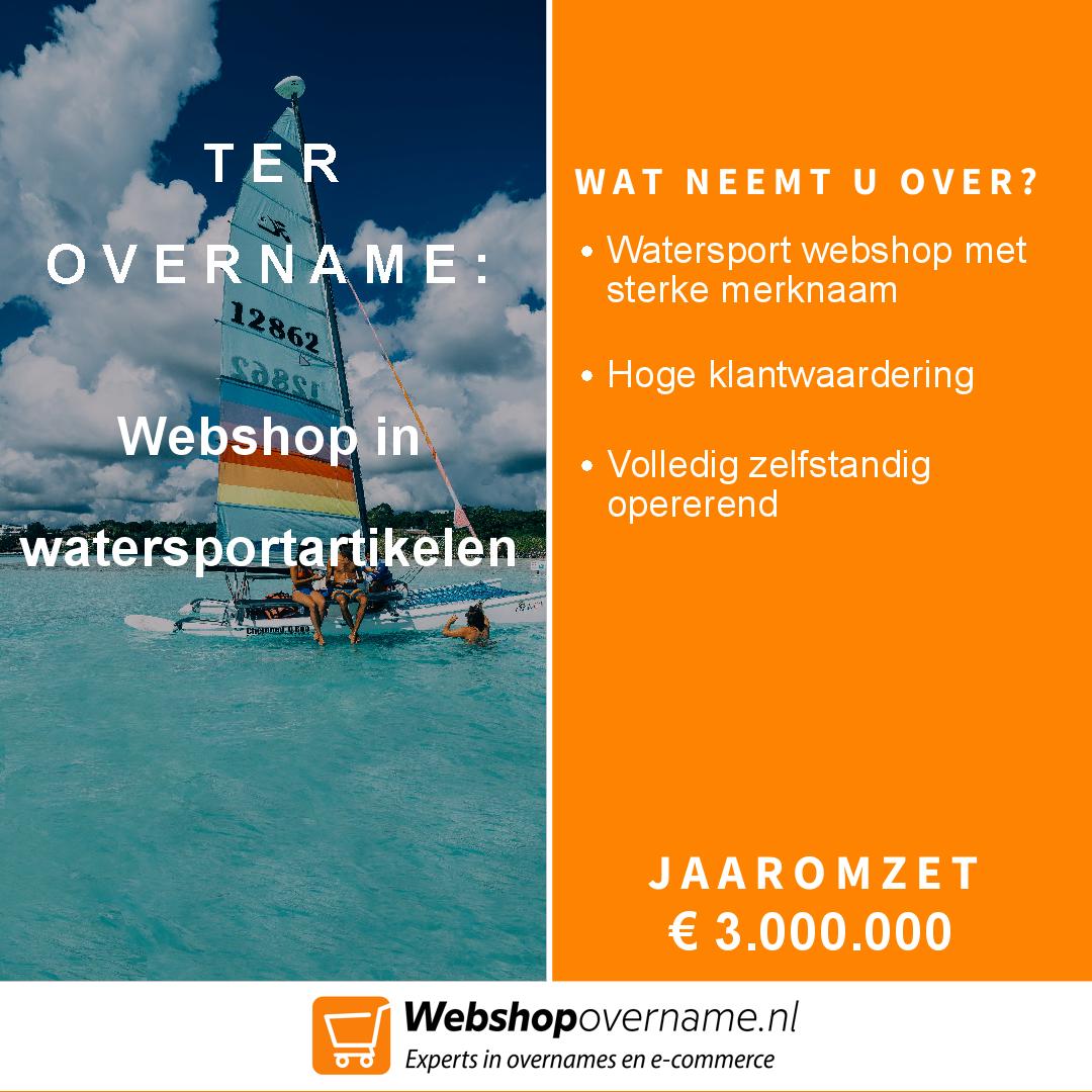 Ter overname: Webshop in watersportartikelen - Jaaromzet € 3.000.000 ...
